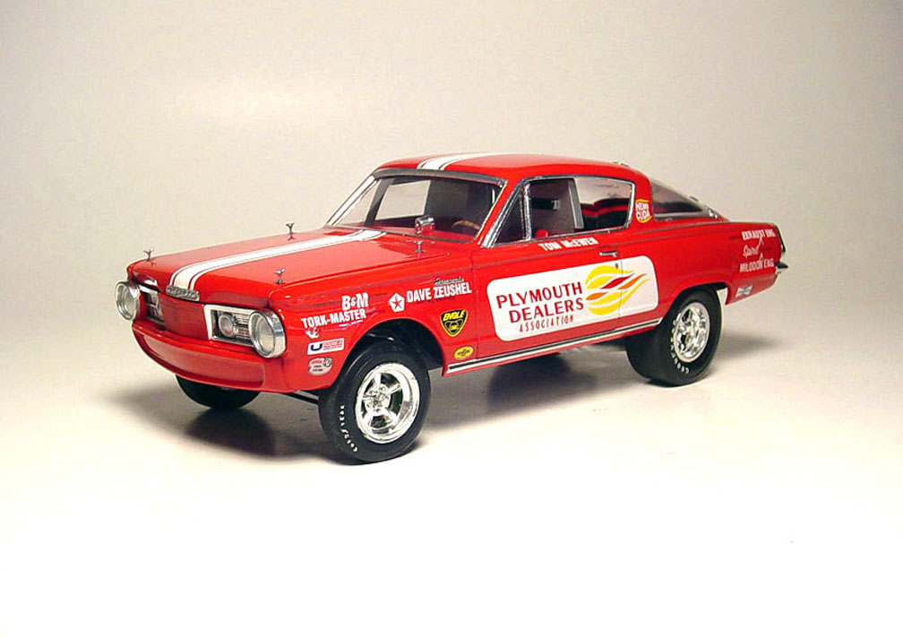 Speed City Resin Vintage Drag Racing Model Cars