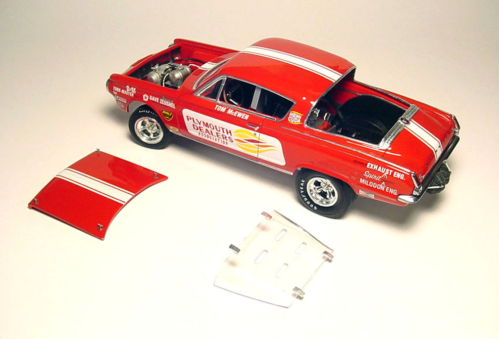 Speed City Resin Vintage Drag Racing Model Cars