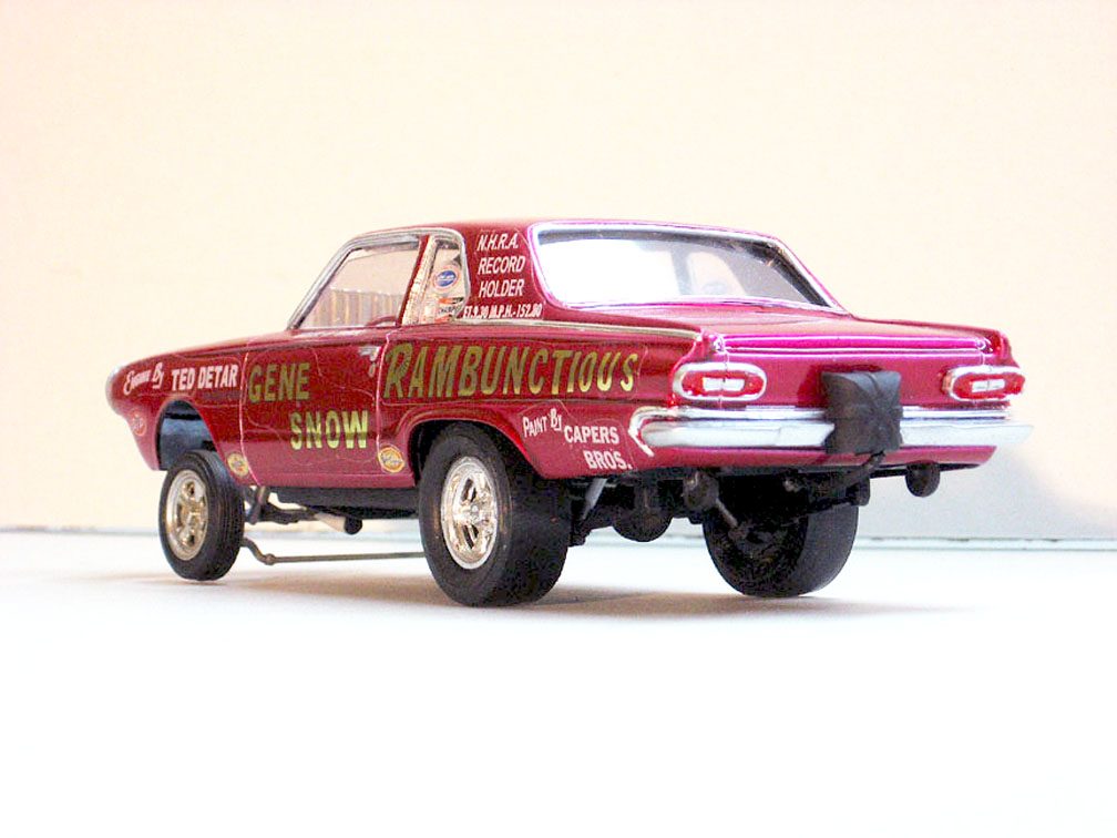 Speed City Resin Vintage Drag Racing Model Cars
