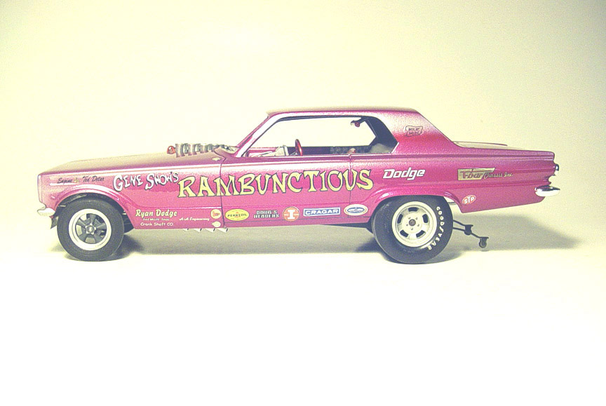 Speed City Resin Vintage Drag Racing Model Cars