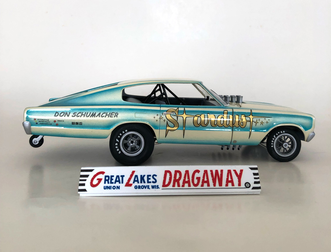 Speed City Resin Vintage Drag Racing Model Cars